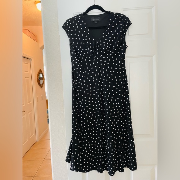 Evan Picone | Dresses | Evan Picone Polka Dot Dress | Poshmark